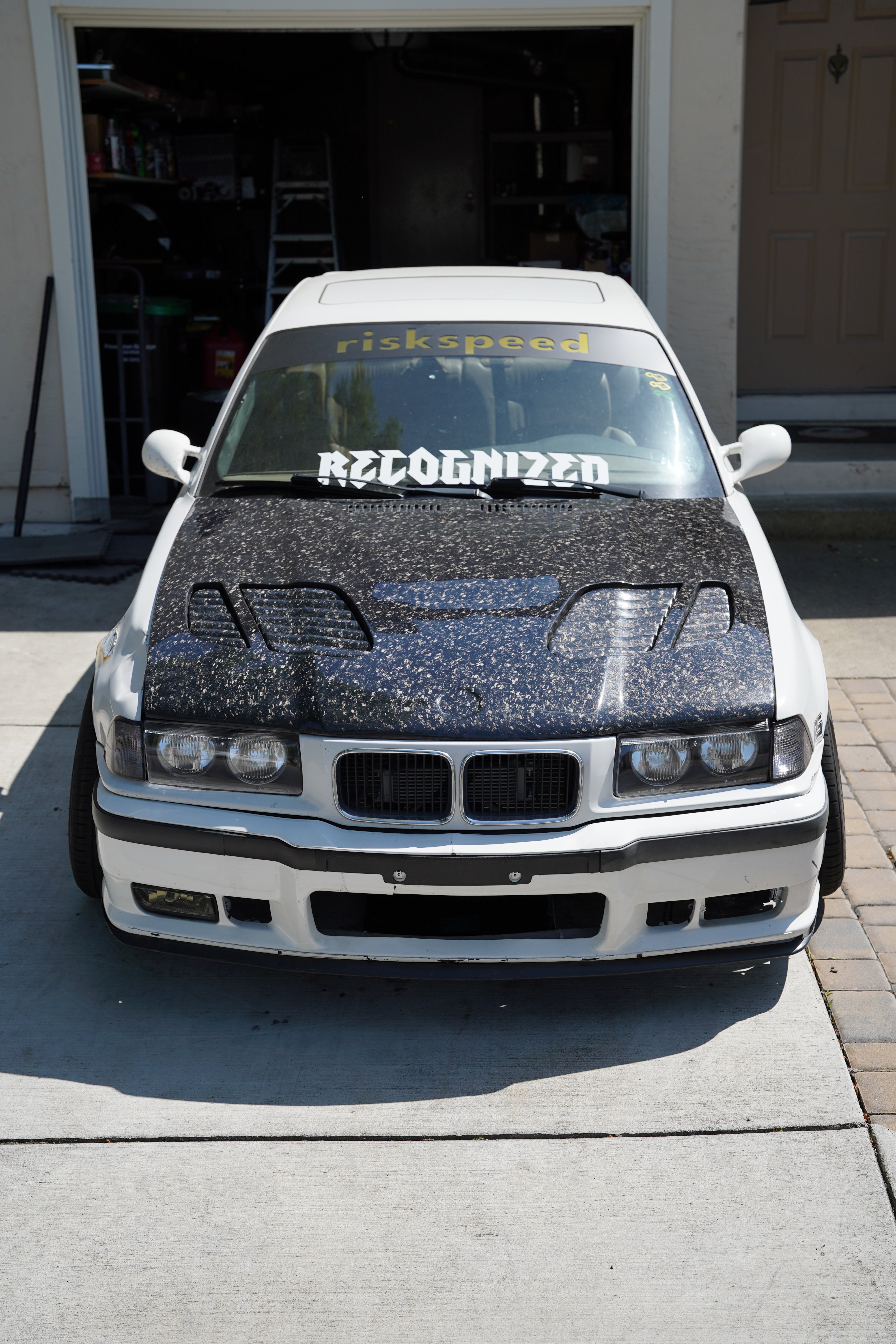 BMW E36 Coupe - Vented Hood – Carbon Forged